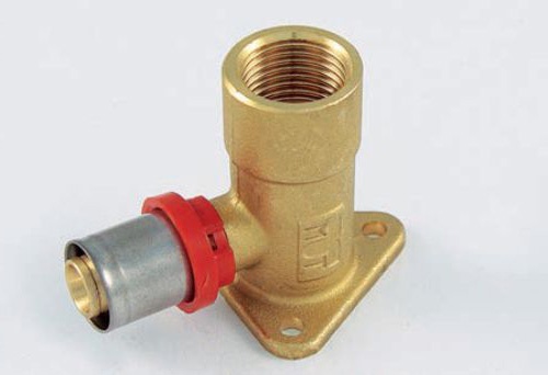 applique Multicouche à sertir Tiemme(TH) F1/2''(15/21) Ø16 |Plomberie Pro